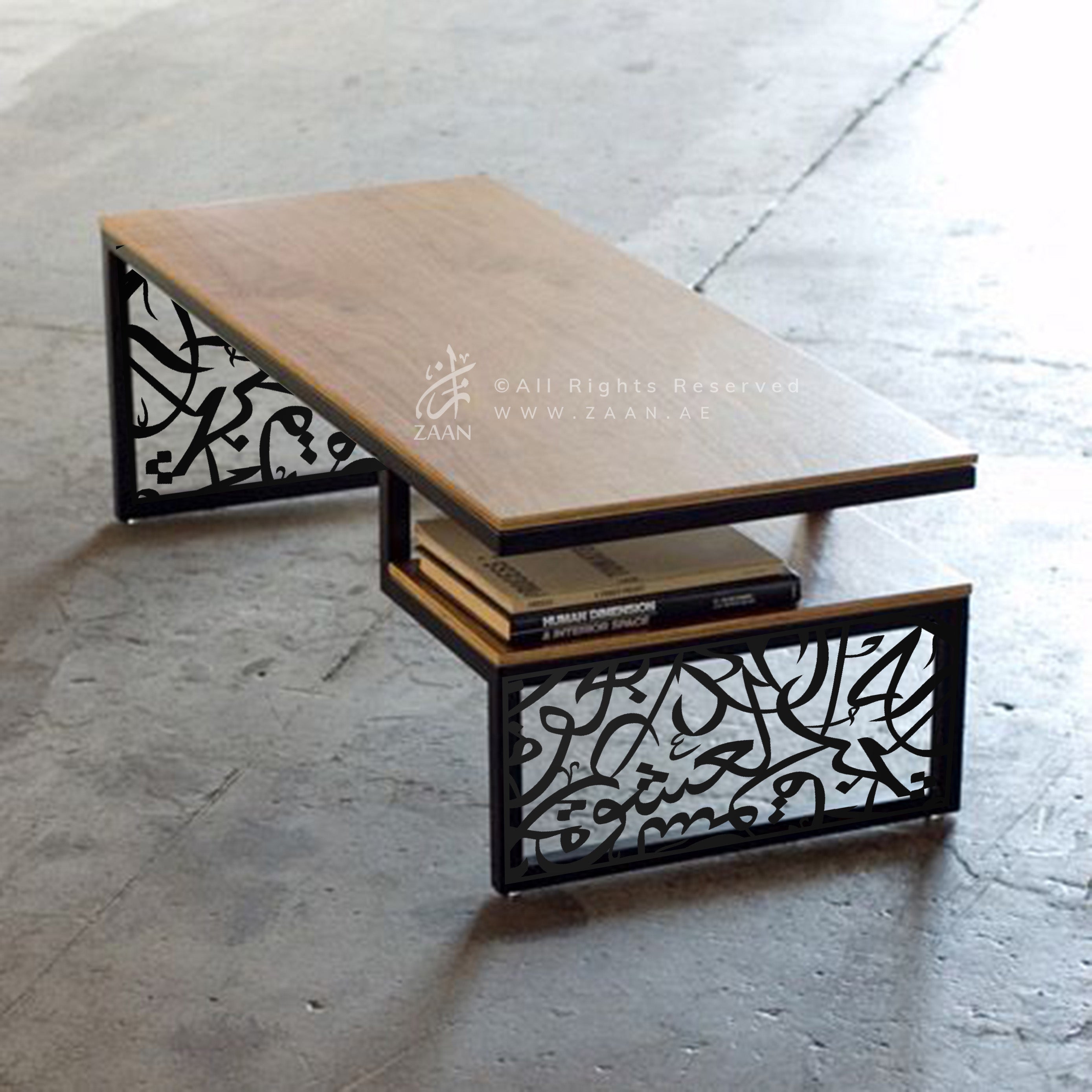 "Arabisc" Coffee Table " طاولة قهوة " أرابيسك – Zaan.ae